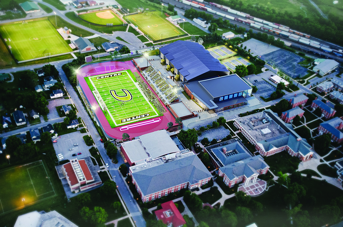 Centre honors Head Football Coach Andy Frye with naming of new stadium ...