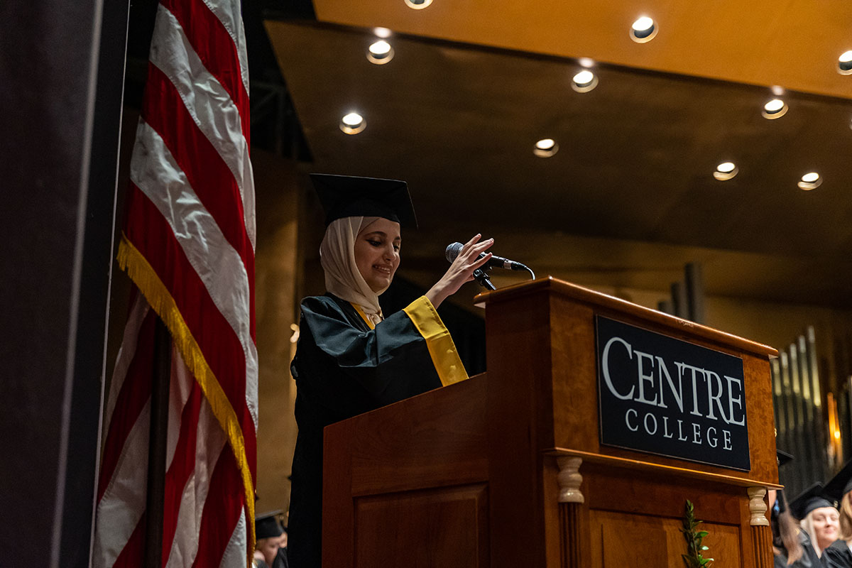 Senior Class Response: Sarah Ali ’22 | Centre College