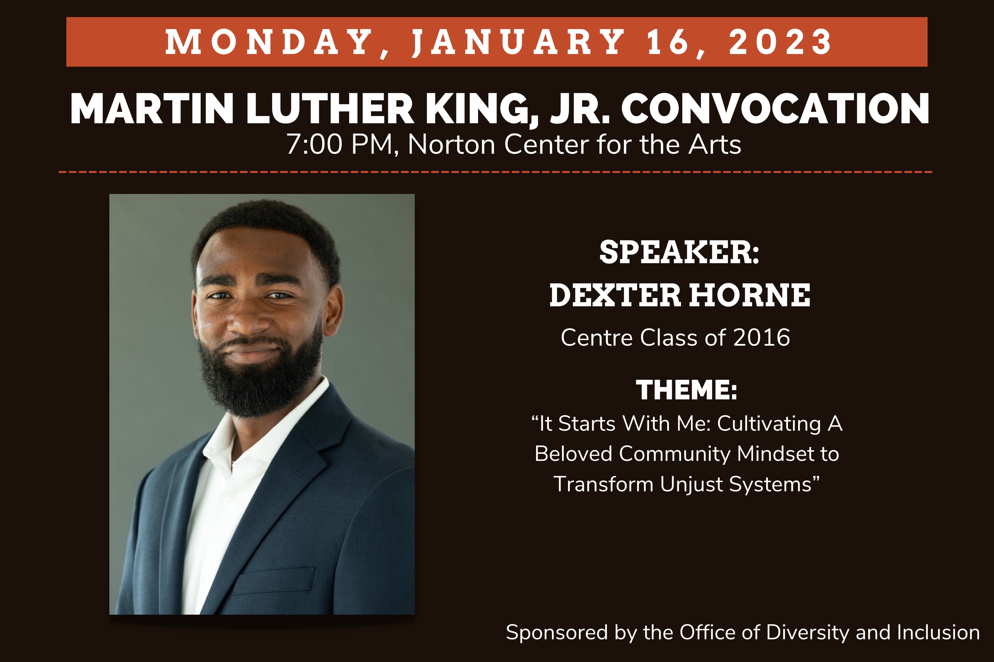 Martin Luther King, Jr. Convocation | Centre College