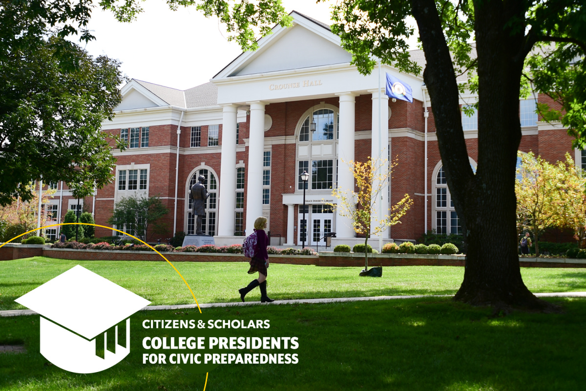 College President joins consortium upholding civic preparedness